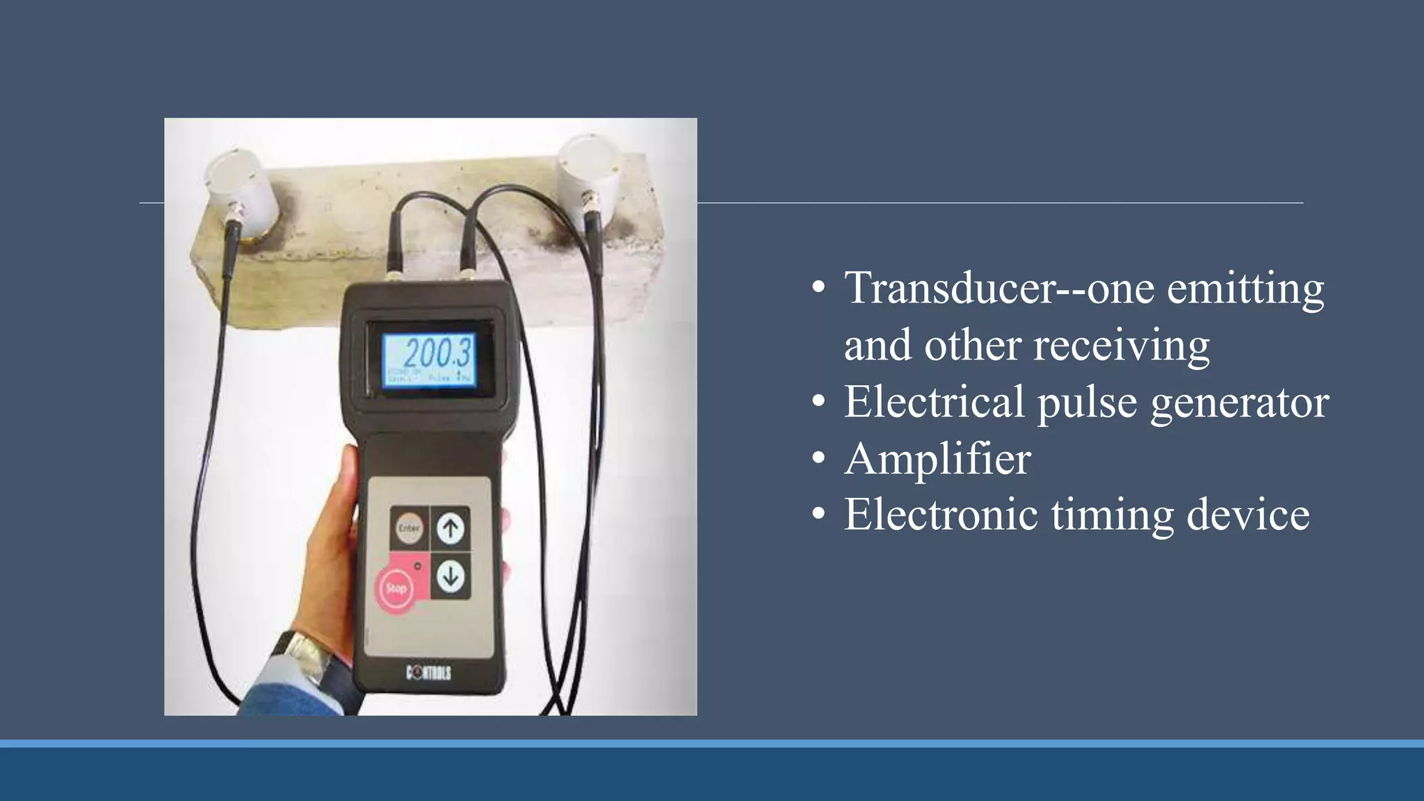 Rebound hammer & UPV- Non destructive test. Concrete NDT. Civil ...