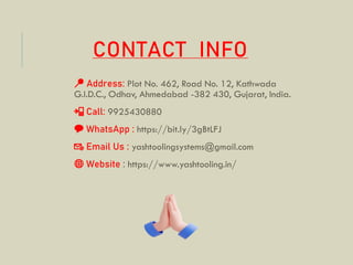 Woodworking Tools | Yash Tooling System | PPT