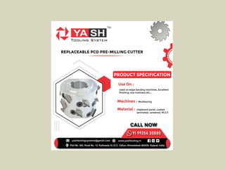 Woodworking Tools | Yash Tooling System | PPT