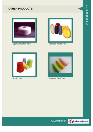 Yash Poly Tex, Mumbai, Acrylic Yarn | PDF