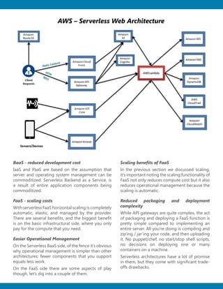 Cloud Computing Serverless Architecture | PDF