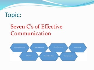 Clarity in 7Cs | PPTX