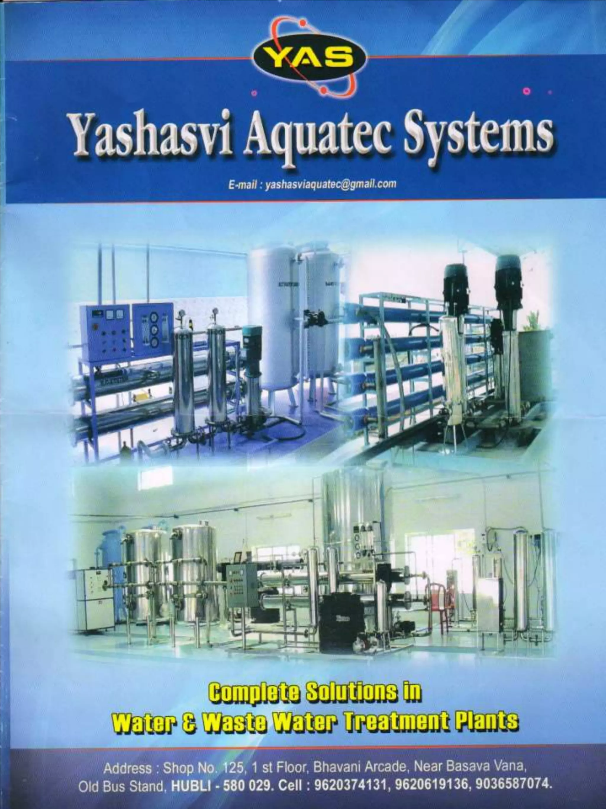 Yashasvi aquatech system | PDF