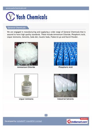 Yash Chemicals, Pune, Copper Sulphate Crystals | PDF