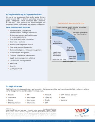 Yash corporate profile | PDF