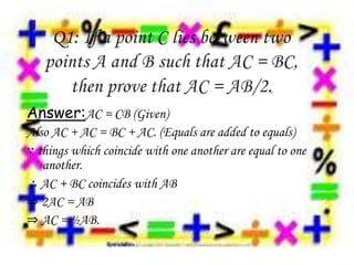 Yash group Maths PPT for class IX | PPT