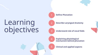Mech of phonation MBBSfirst year anatomy | PPTX