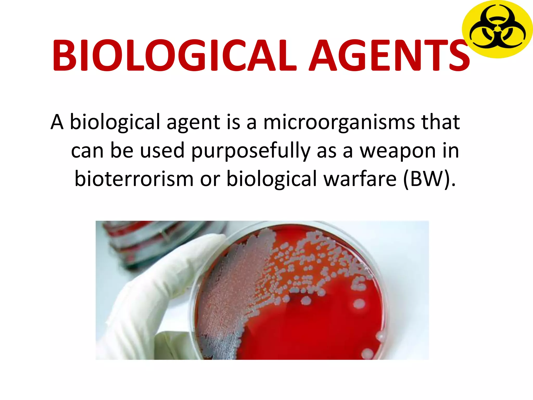 Bioterrorism | PPTX