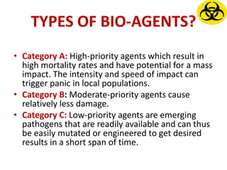 Bioterrorism | PPTX