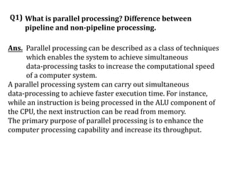 Pipelining in Computer System Achitecture | PPT