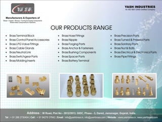 Yash industries | PPTX | Civil Engineering Industry | Industries