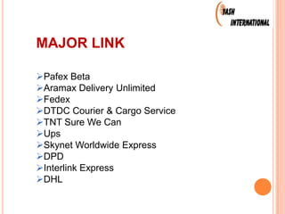 Courier services | PPTX