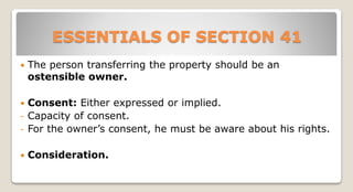 OSTENSIBLE OWNER.pptx | Law