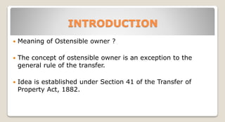 OSTENSIBLE OWNER.pptx