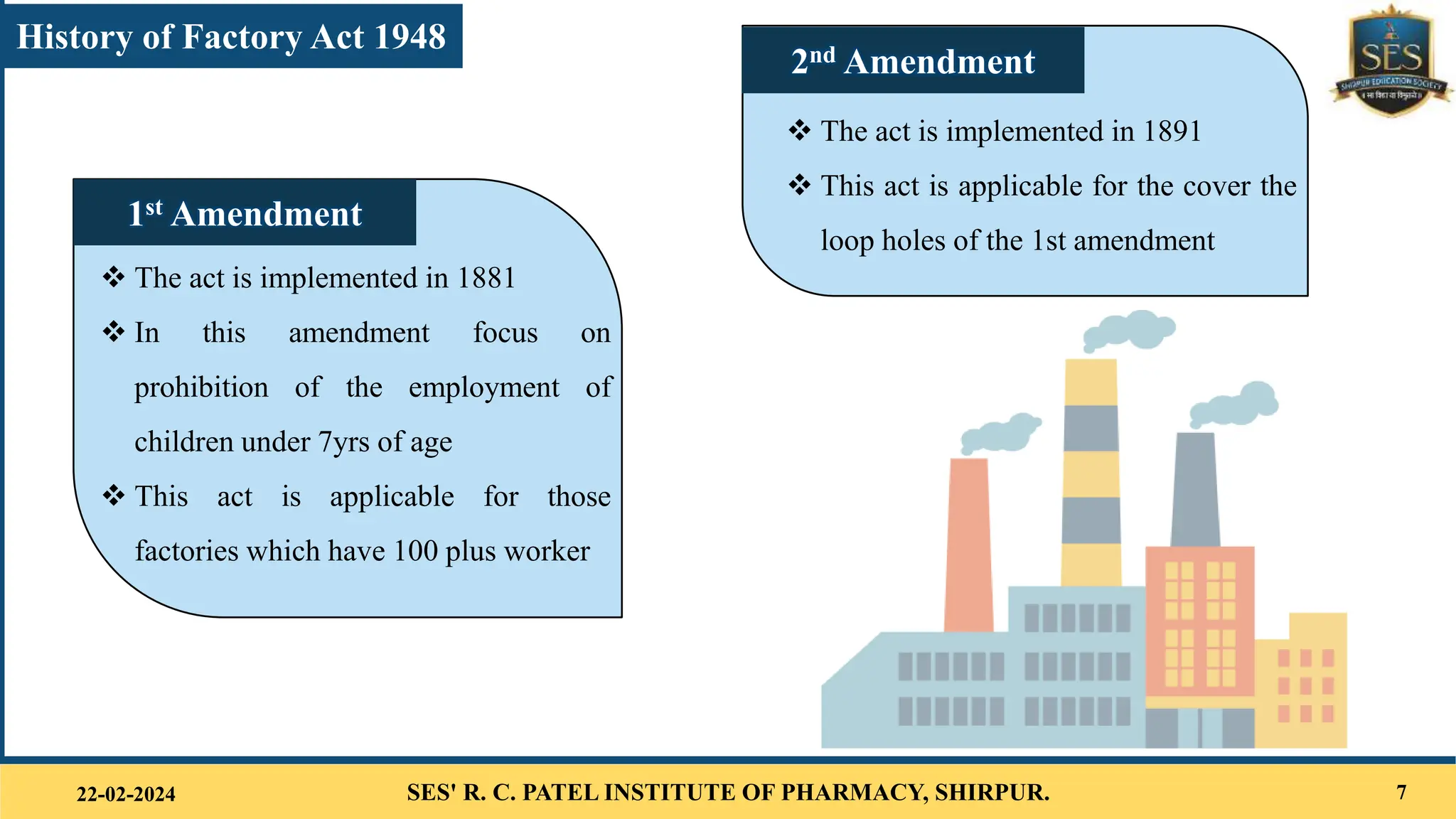 Yash Jaiswal Seminar (Factory act 1948 )pptx | PPTX