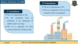 Yash Jaiswal Seminar (Factory act 1948 )pptx | PPTX