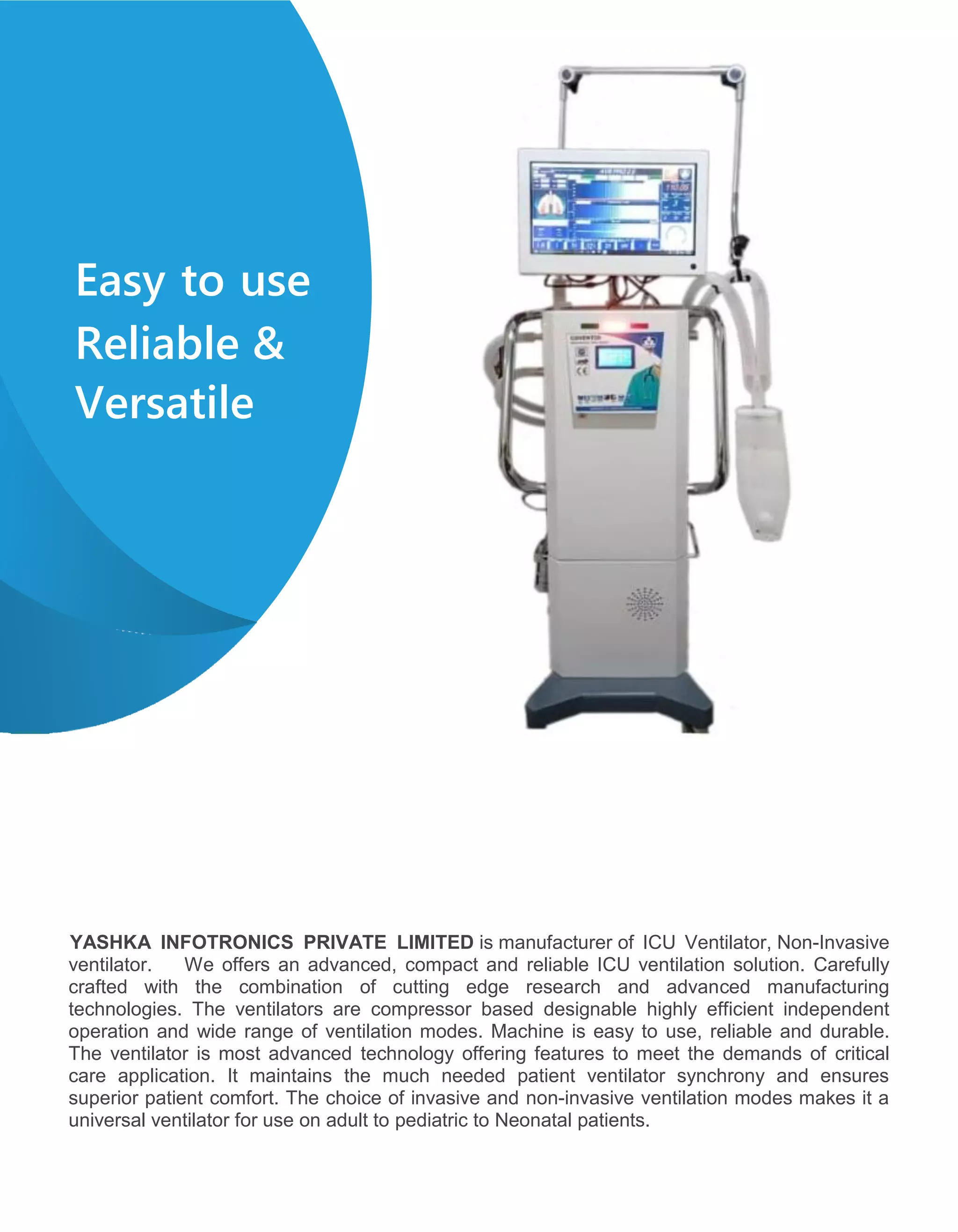 Yashka avs brochure | PDF