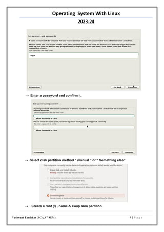 linux practical exam Digvajiya collage Rajnandgaon | PDF