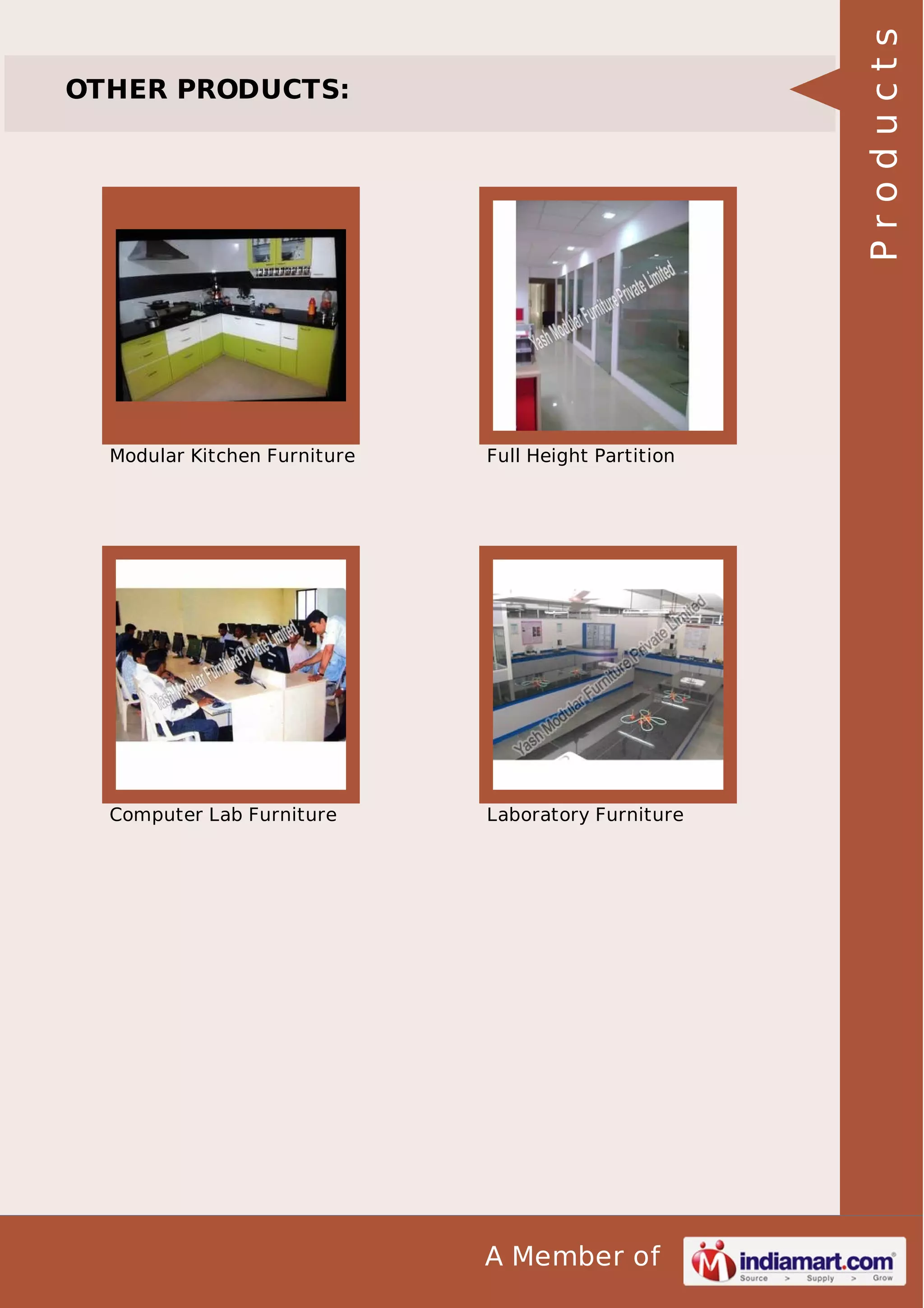 Yash Modular Furniture Private Limited, Pune, Modular Furniture | PDF