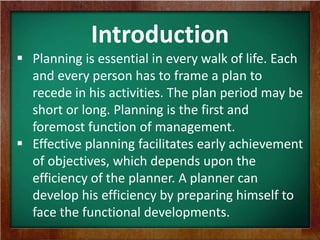 Planning CBSE Class 12th | PPTX