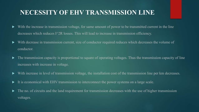 EHVAC transmission line maintenance techniques | PPTX | Gas and ...