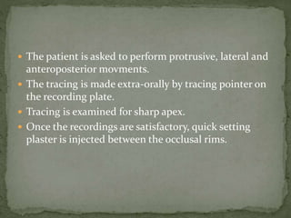 Gothic arch tracers | PPTX