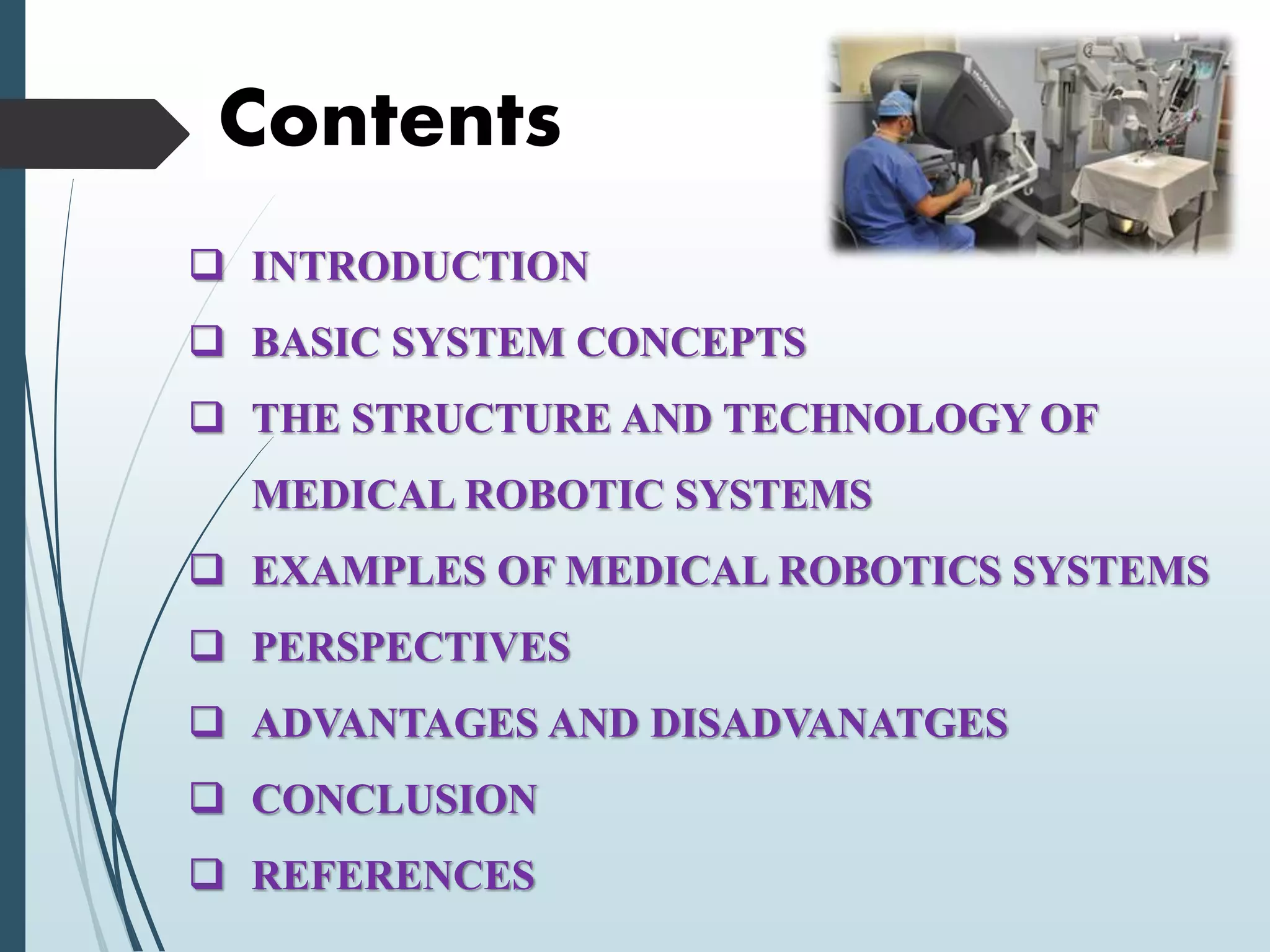 A Perspective on Medical Robotics | PPTX | Physical Therapy | Wellness