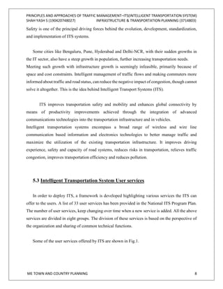 ITS (Intelligent Transportation System) Principles and approaches of ...