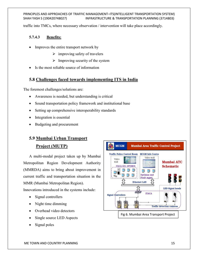 ITS (Intelligent Transportation System) Principles and approaches of ...