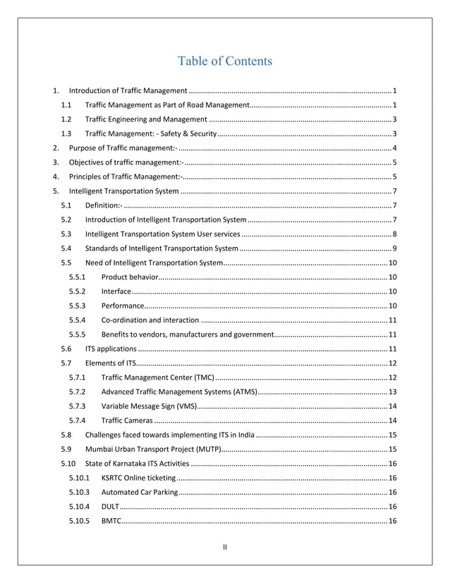 ITS (Intelligent Transportation System) Principles and approaches of ...