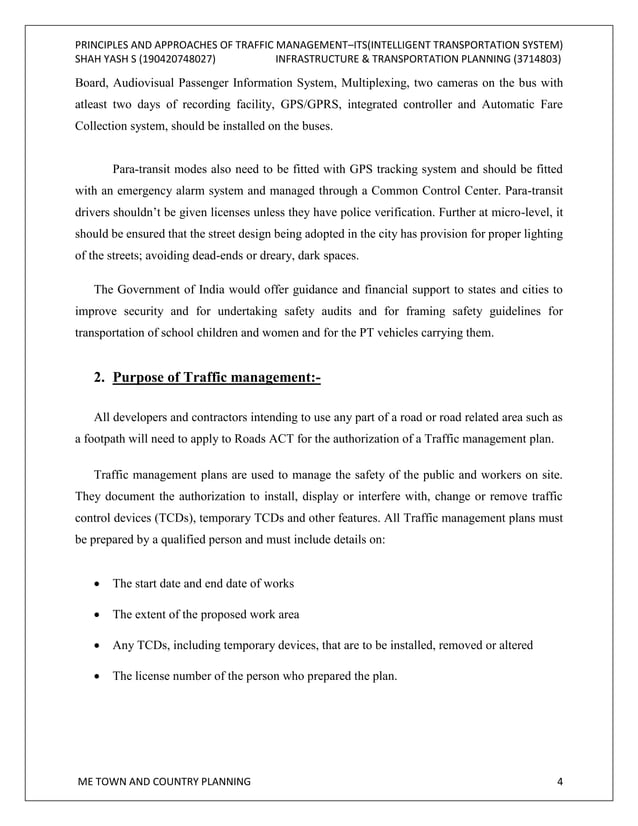 ITS (Intelligent Transportation System) Principles and approaches of ...