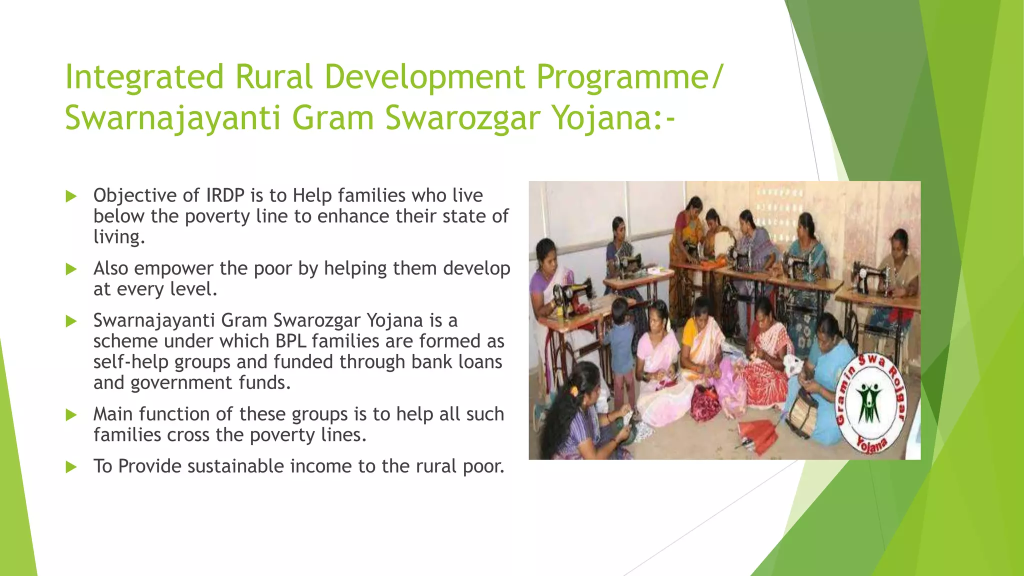 Urban Poverty Alleviation | PPTX