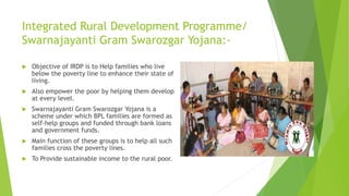 Urban Poverty Alleviation | PPTX