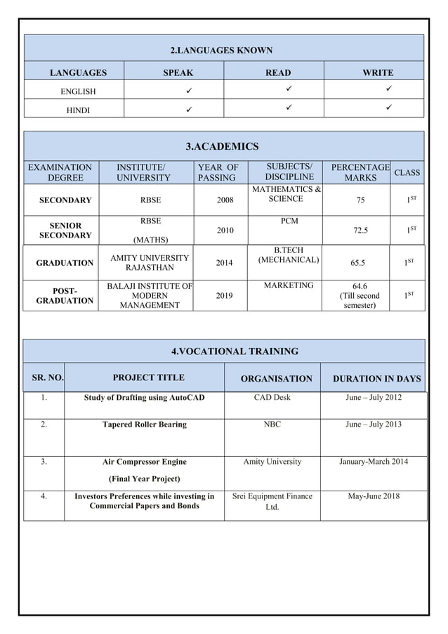 Yash Tiwari CV | PDF | Education