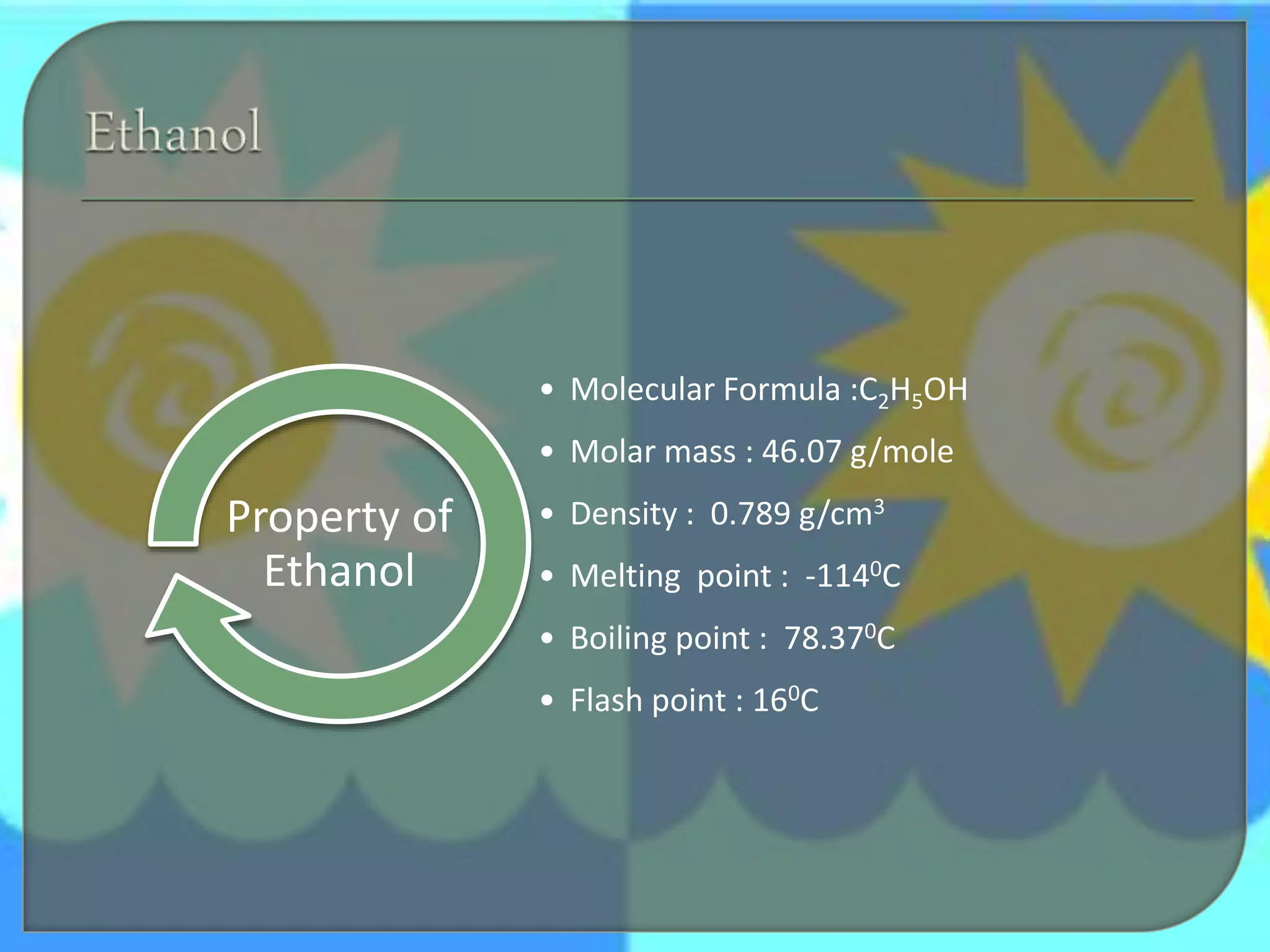 Ethanol production from molasses | PPTX