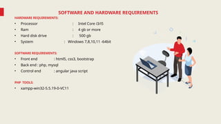 ONLINE COMPLAINT REGISTRATION AND MANAGEMENT SYSTEM | PPTX