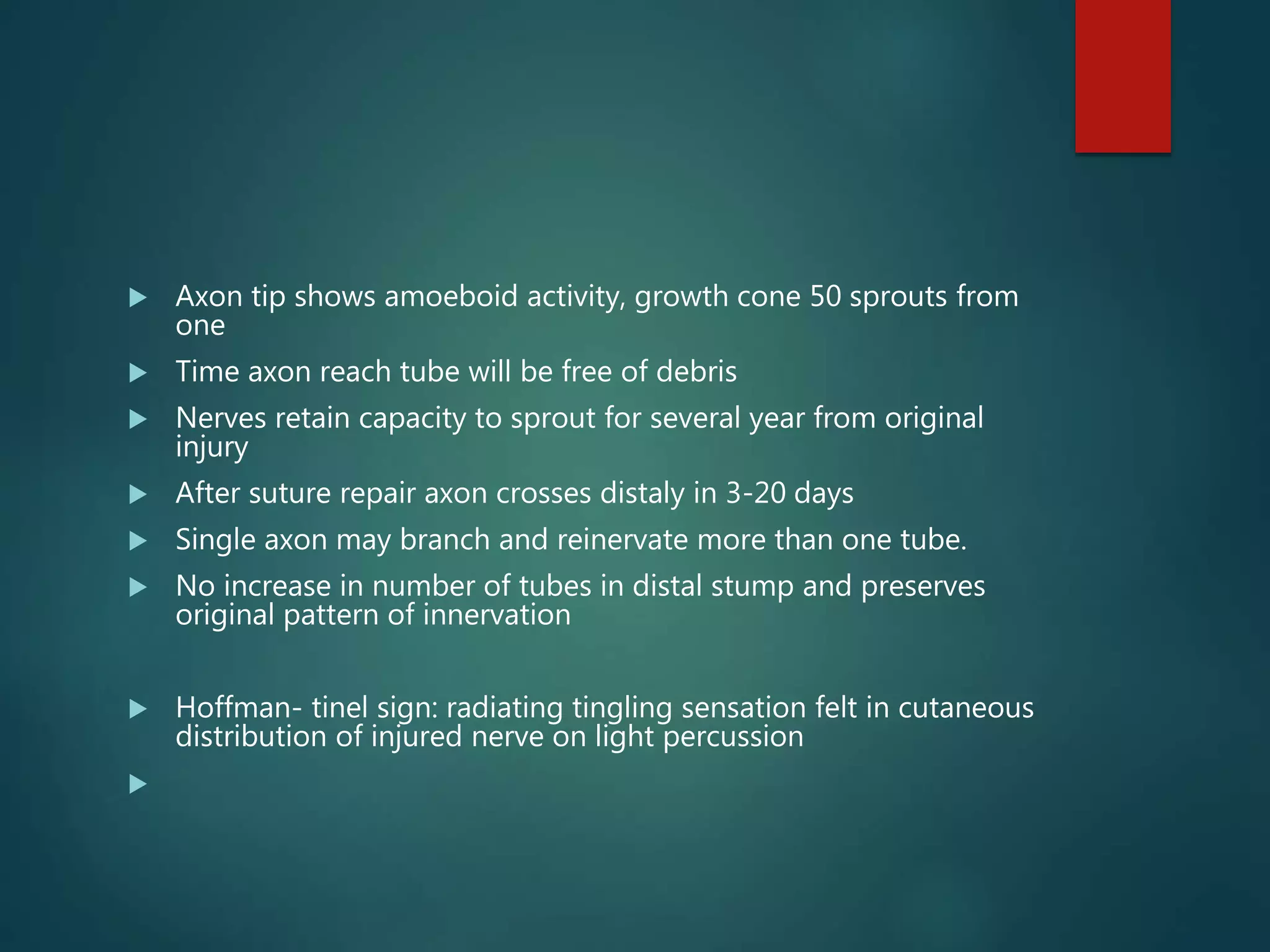 peripheral nerve injury concepts and management | PPTX