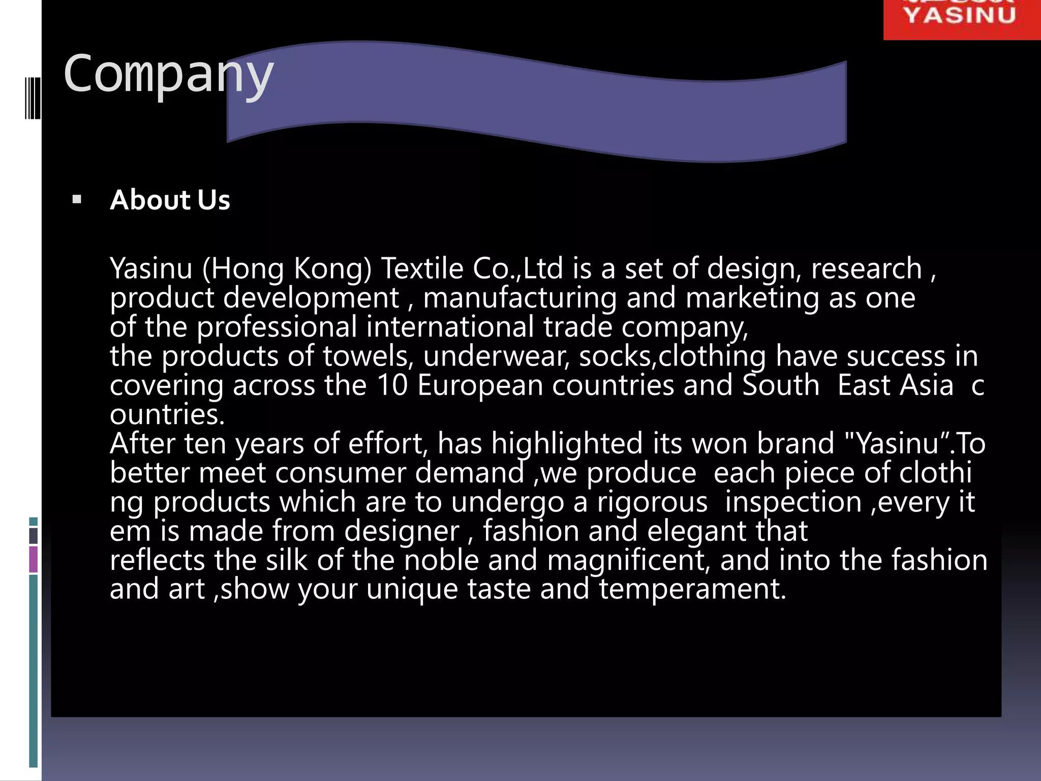 Yasinu men’s underwear | PPT