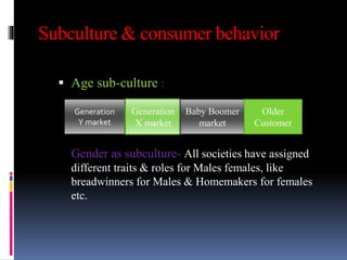culture and sub culture | PPTX
