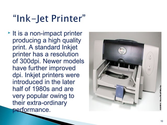 Printers And Its Types | PPT