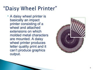 Printers And Its Types | PPT