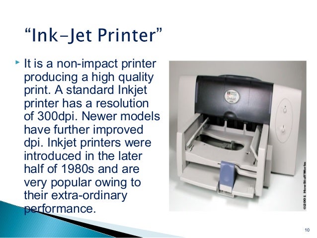 Printers And Its Types Printers And Its Types