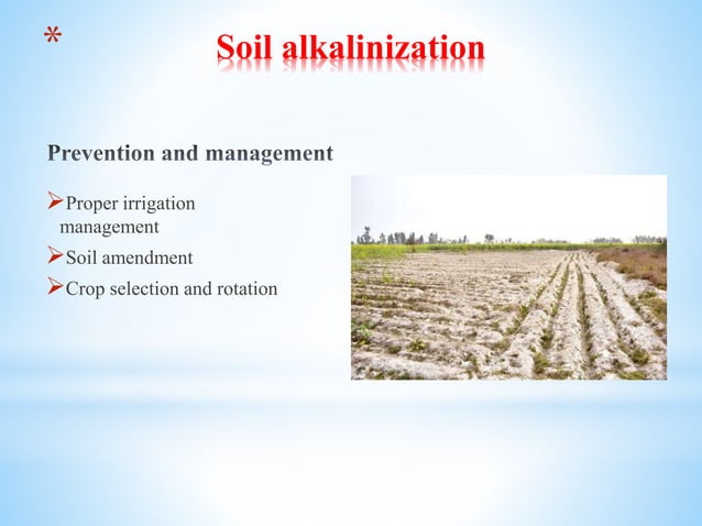 Soil solidification, acidification, alkalization and pollution | PPTX ...