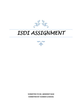 Information System Design and Implementation | PDF