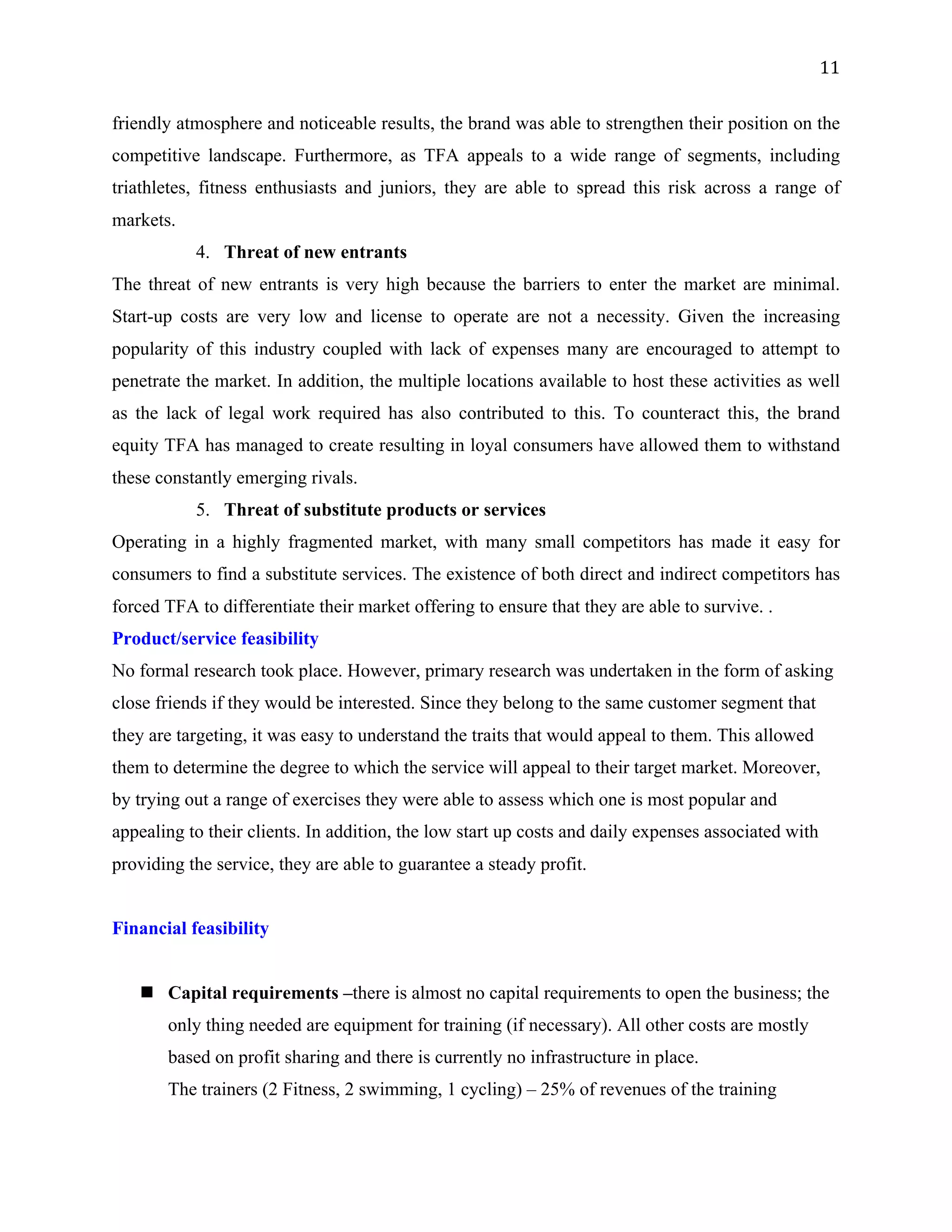 Entrepreneurship project samples submitted in MBA | PDF