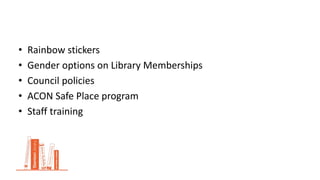 Yasmin Greenhalgh, Stanton Library - Rainbow stickers | PPTX