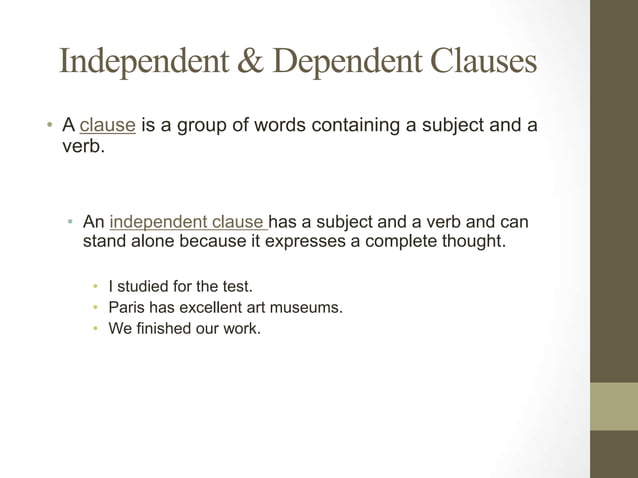 Independent & Dependent clauses.ppt