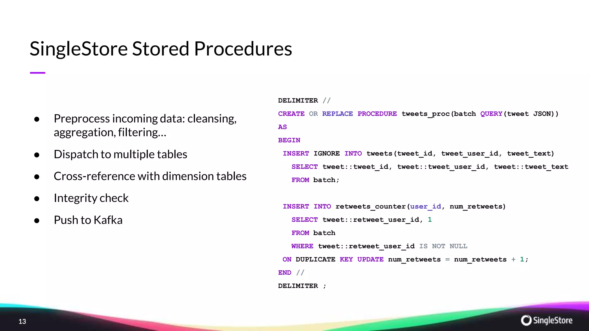 SingleStore & Kafka: Better Together to Power Modern Real-Time Data Architecture | Yassine Faihe ...