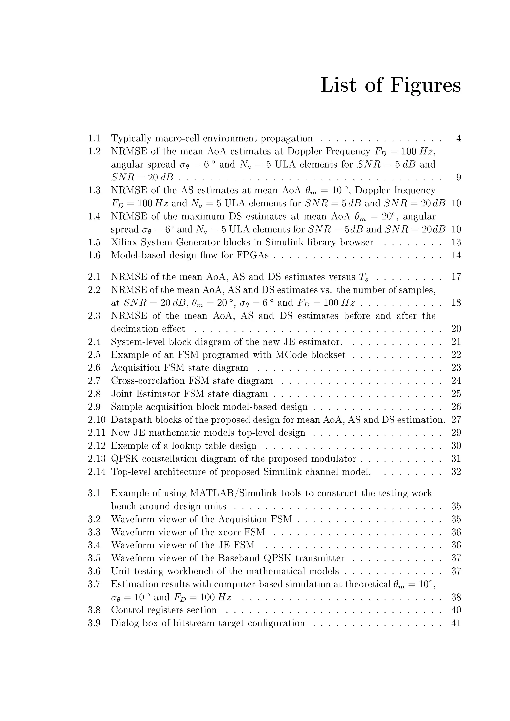 [PFE] Design and implementation of an AoA, AS and DS estimator on FPGA-based platform | PDF