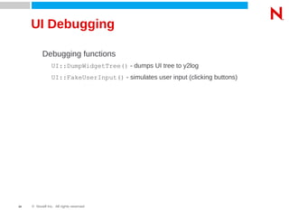 YaST Debugging | PPT